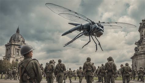 A Huge Robotic Dragonfly By Dineshkdedits On Deviantart