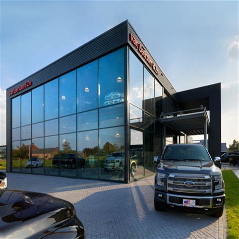 Modular Prebaricated Construction Steel Structure 4s Car Shopwarehouse