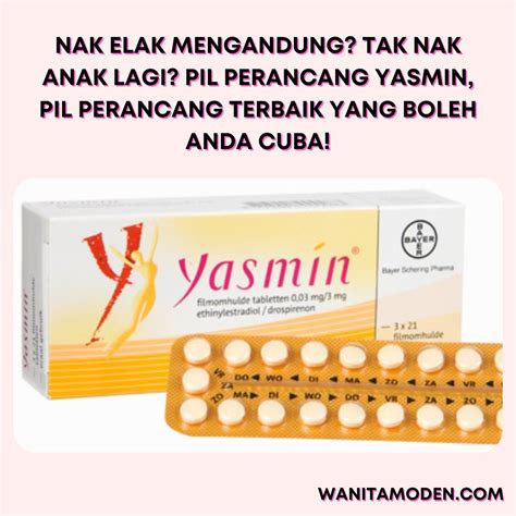 Pil Perancang Yasmin Pil Perancang Terbaik 4 Cara Berkesan