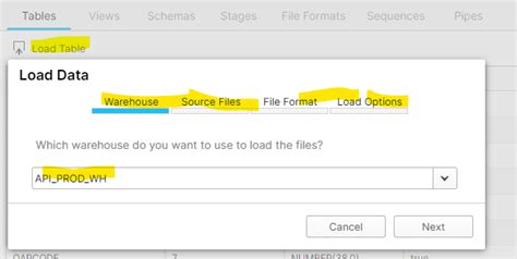 How To Load Excel File Data Into Snowflake Table Stack Overflow