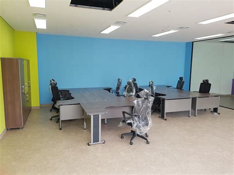 시공사례 여수 엑스포 아르떼 책상 의자 회의용탁자 휴게실 쇼파