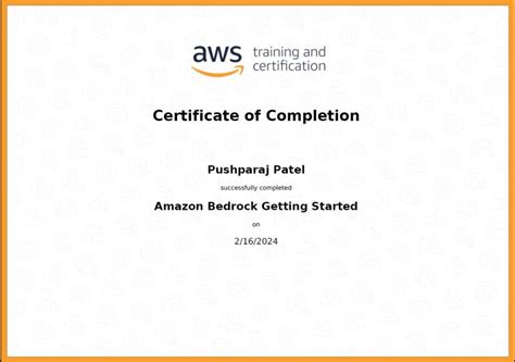 Patel Pushparaj M On Linkedin Amazonbedrock Genai Generativeai Learningjourney