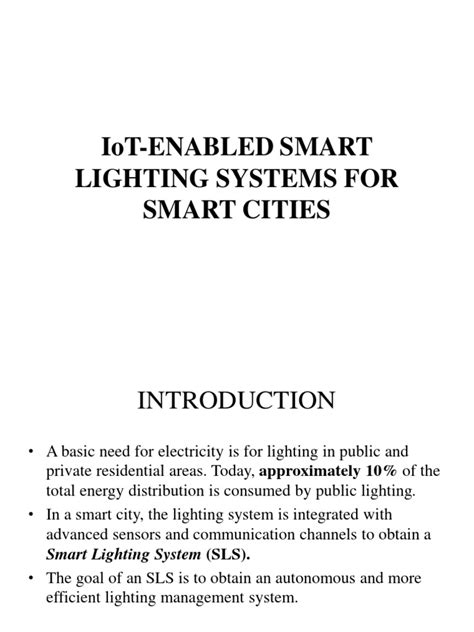 Smart Street Lighting With Nodemcu Pdf Street Light Lighting