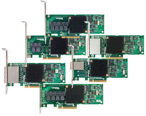 PMC Adaptec Series 7H And 6H Families Of SAS SATA HBAs Announced StorageReview Com