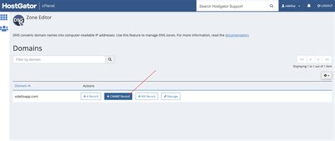 how to add a custom sub domain vidello