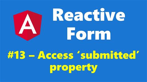 1313 Accessing Submitted Property From Formgroupdirective