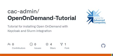 Github Cac Adminopenondemand Tutorial Tutorial For Installing Open Ondemand With Keycloak