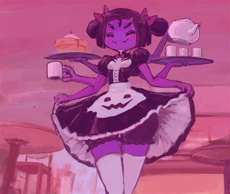 Muffet Undertale Drawn By Nullskull Danbooru