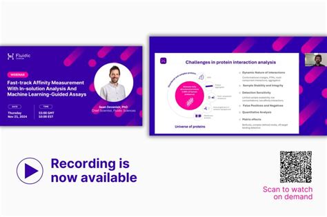 Missed Our Webinar Fast Track Affinity Measurement With In Solution Analysis And Machine