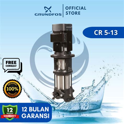 Jual Pompa Air Grundfos Cr Vertical Inline Multi Stage Shopee