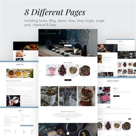 Wingtea Tea Shop Free Bootstrap 5 Html Website Template