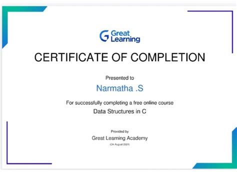 I Am Happy To Share That I Have Completed Data Structure In C It Was A