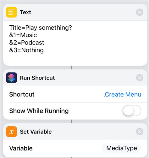 Creating Small Helper Shortcuts IOS Automators Talk