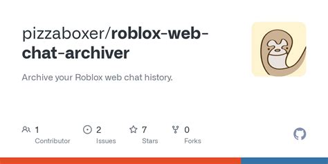 roblox web chat archiver viewer at main · pizzaboxer roblox web chat archiver · github