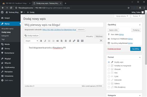 Kurs Raspberry Pi Projekty Serwer Php Mysql • Forbot