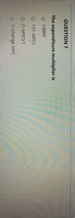 Solved QUESTION The Multiplier Effect Is Based On The Chegg Com