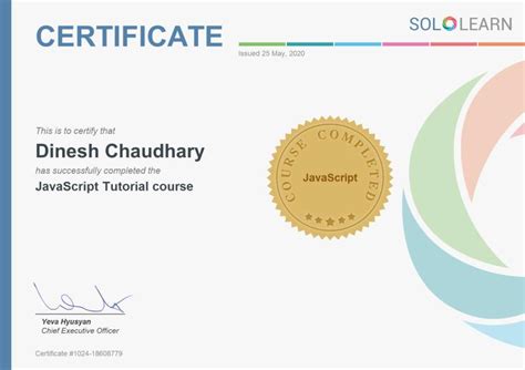 Dinesh Chaudhary On Linkedin Javascript Sololearn