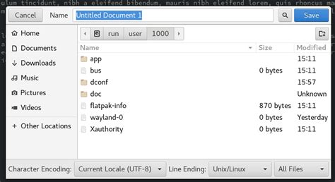 can t open or save via samba share · issue 893 · flatpak flatpak · github