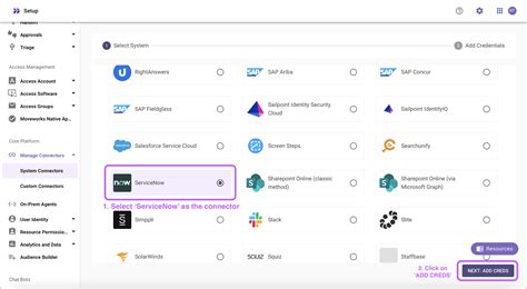 Servicenow Access Requirements