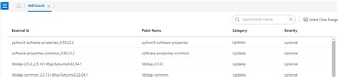 Patch Installed Opsramp Documentation Patch Installed Opsramp Documentation