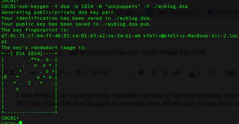 Ken Felix Security Blog Howto Change The Ssh Encrypted Private Key Cipher