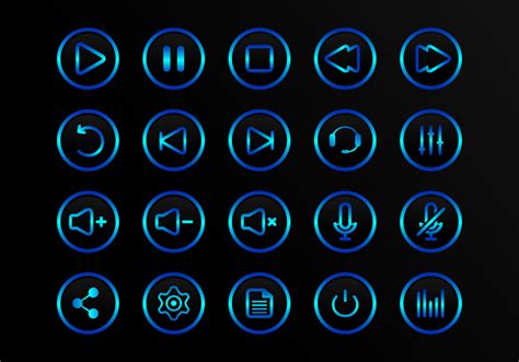 Ui Buttons Vector Art Icons And Graphics For Free Download