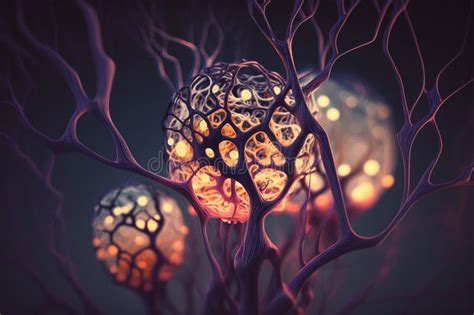 Brain Structure Neuroscience Neural Network Human Nervous System Stock Illustration