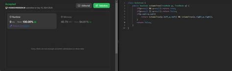 Vigneshwaran M On Linkedin 100daysofcodingchallenge Leetcode