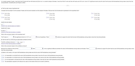 Solved Among Females Complete Parts A Through C Below Chegg Com