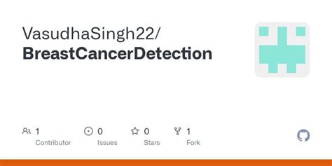 Vasudha Singh On Linkedin Github Vasudhasingh22breastcancerdetection