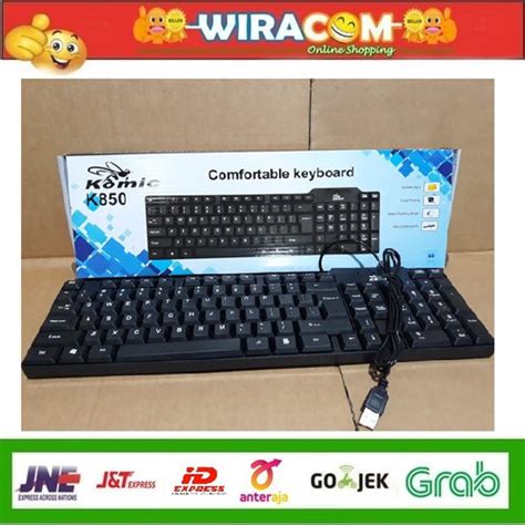 Jual Keyboard Komic K850 Usb Port M Tech Keyboard Usb Jakarta Selatan Wiracom Tokopedia