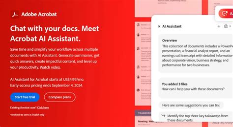 Acrobat Ai Assistant Easy With Ai
