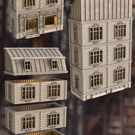 🗺️ Potters World And Wizarding Houses Entire Collection・ 3d File For 3d Printing・cults