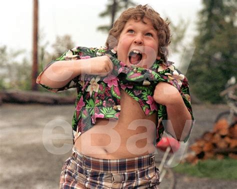The Goonies 1985 Jeff Cohen Chunk 10x8 Photo Ebay