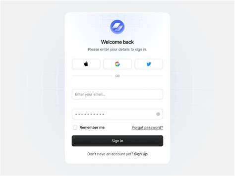 login screens alignui design system by erşad başbağ on dribbble 花瓣网