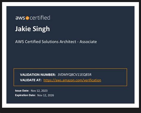 Jakie Singh On Linkedin Aws Certification Solutionsarchitect Devopsengineer Devopscommunity