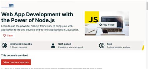Best Node Js Courses For Beginners