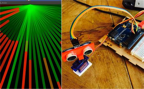 radar sencillo con processing y arduino 4 steps