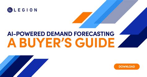 Legions Guide To Ai Powered Demand Forecasting