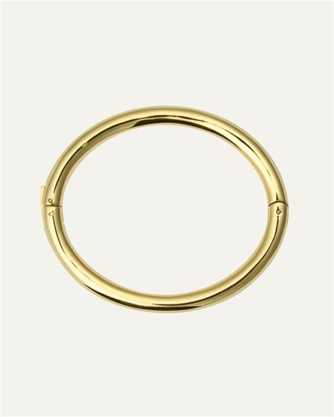 Aura Bold Gold Bangle Mockberg