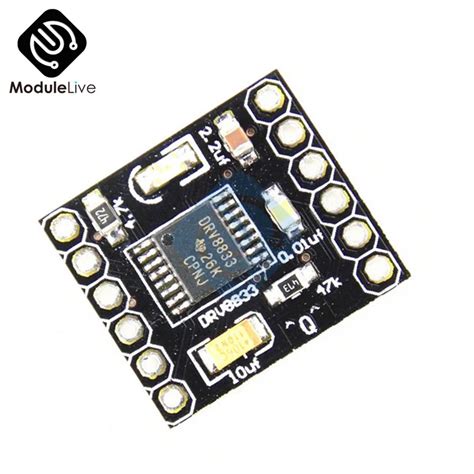 Drv8833 2 Csatornás 2 Ch Dc Motor Driver Module Board 15a 3v 10v H Bridge 4 Vezetékes Lépés