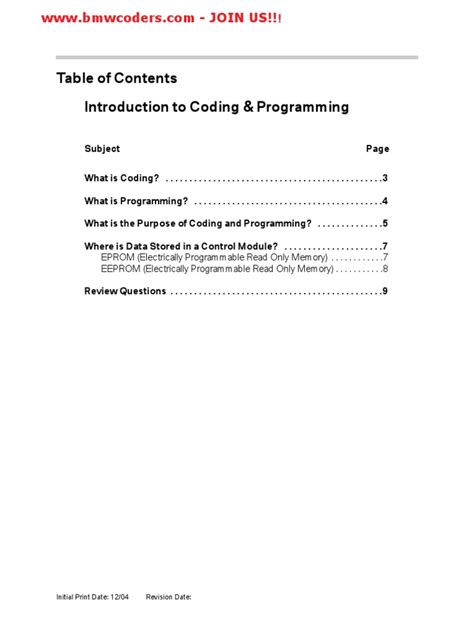 bmw coding and programming guide pdf read only memory computer program