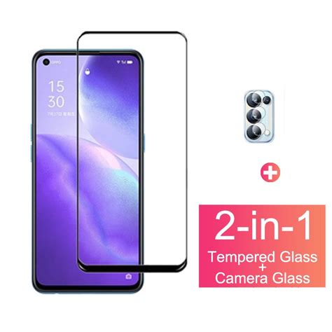 OPPO Reno F G Tempered Glass Full Cover Screen Protector OPPO Reno Pro F A A A A