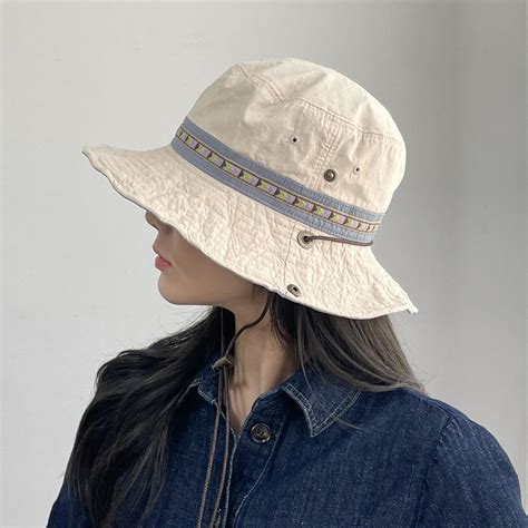 비러브드제이 사파리 와이어 스트랩 벙거지 등산 낚시 모자 아웃도어 버킷햇
