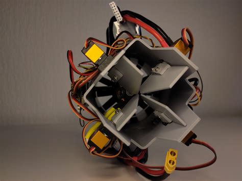 Ducted Fan Thrust Vectoring Drone By Bresc Download Free Stl Model