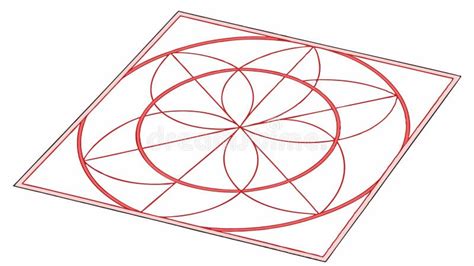 Geometric Tile Pattern Decorative Floor Design Vector Design