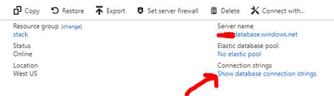 Sql Server Cannot Access Azure Sql Database Stack Overflow