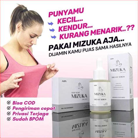 Jual Paket Mizuka Sabun And Serum Pembesar Payu Dara Pengencang Payudra