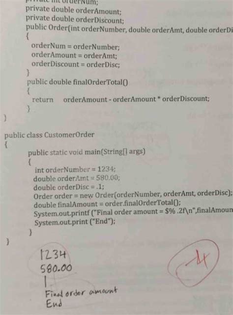 Solved ```private Double Orderamountprivate Double
