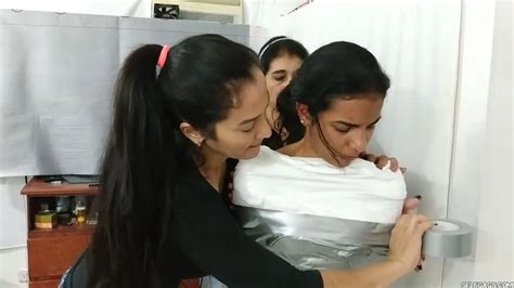 Heavily Duct Tape Mummified By Crazy Bondage Women Pics Xhamster